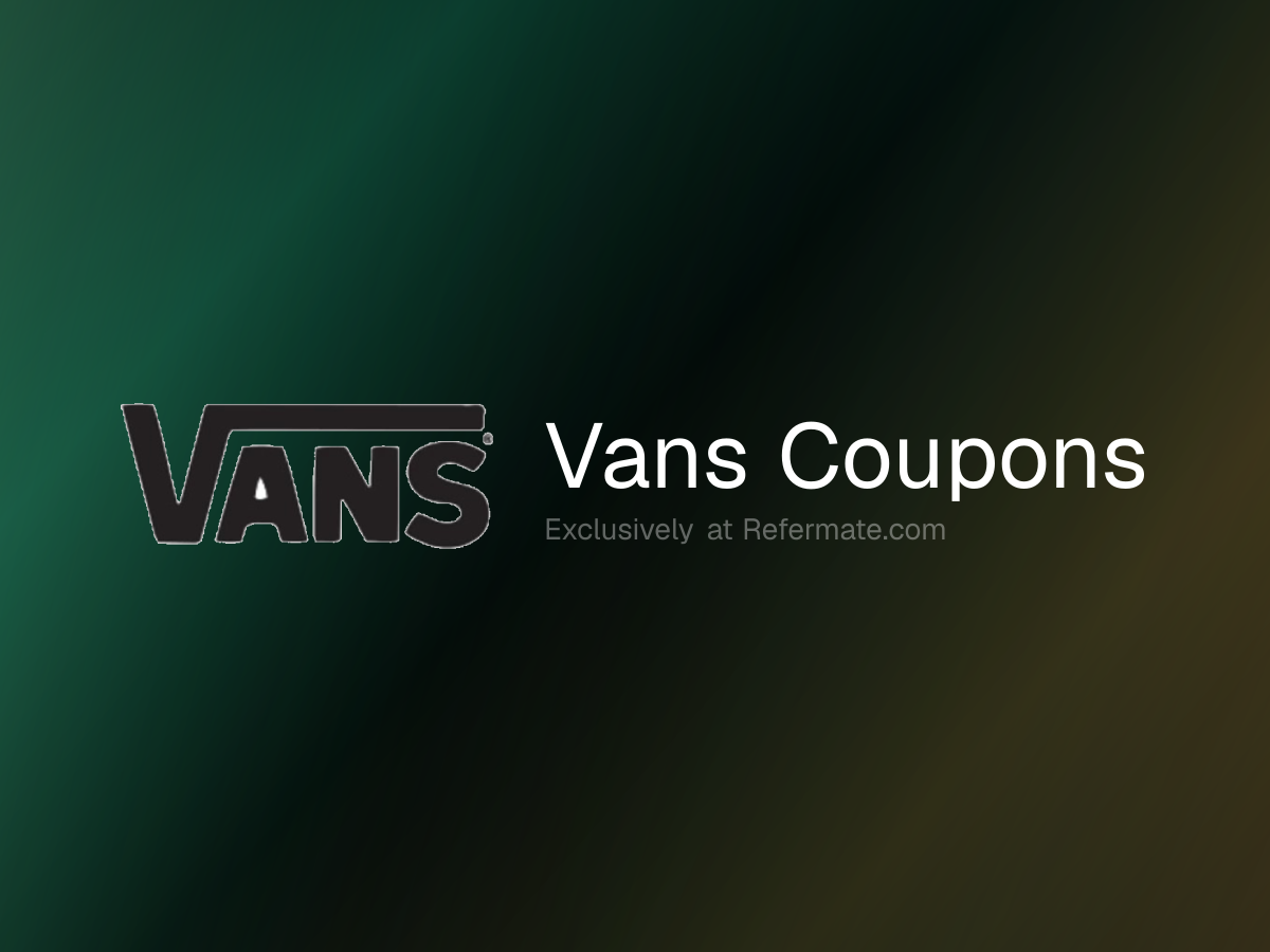 Vans Promo Codes - 8 Verified - 50% Off - June 2026 | Refermate